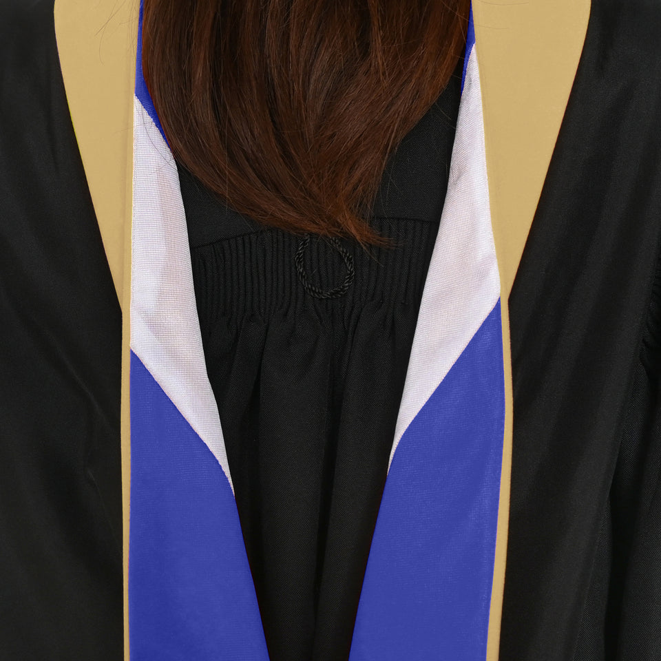 Masters Hood For Social Work, Social Science, Social Service - Citron/
