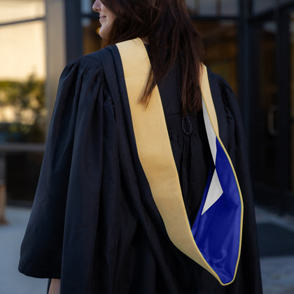 Masters Hood For Social Work, Social Science, Social Service - Citron/