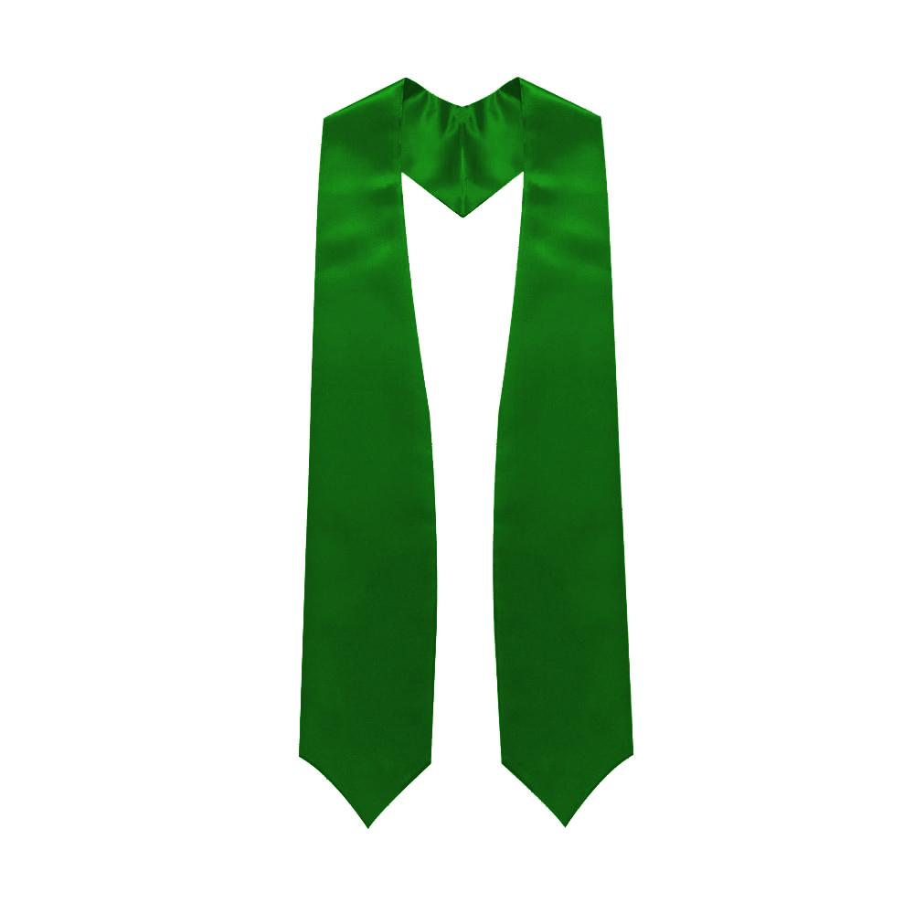Green Graduation Stole