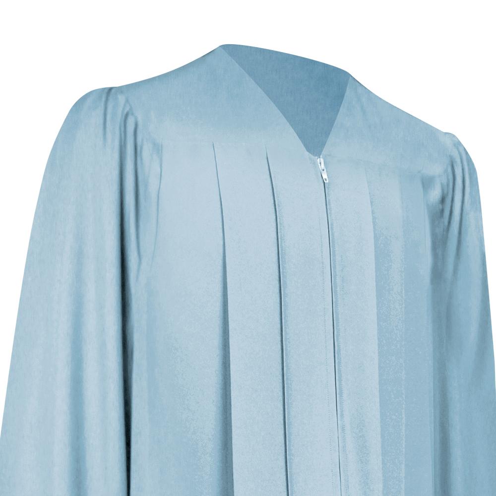 Matte Light Blue Graduation Gown – Endea Graduation